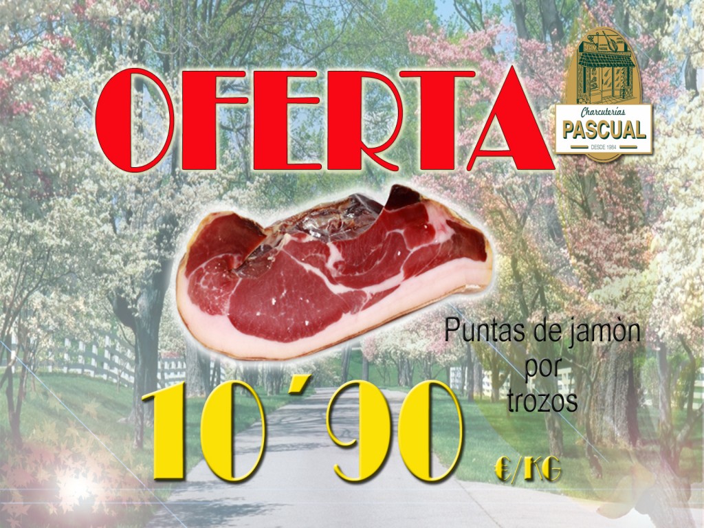 OFERTA OCTUBRE, Punta de jamon de teruel. | Maestros Jamoneros